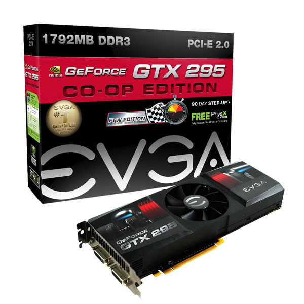 エルミタージュ秋葉原「EVGA、GeForce GTX295のOCモデル「Geforce GTX 295 CO-OP FTW」発表」