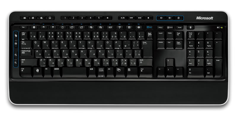エルミタージュ秋葉原「マイクロソフト、2.4GHzワイヤレス薄型キーボード「Microsoft Wireless Keyboard 3000」発売」