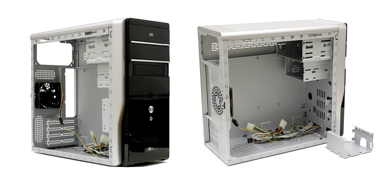 エルミタージュ秋葉原 [新製品] ASKTECH、フロント液晶パネル付きMicroATXケース「NT-MT900M/FCBK」6月末発売
