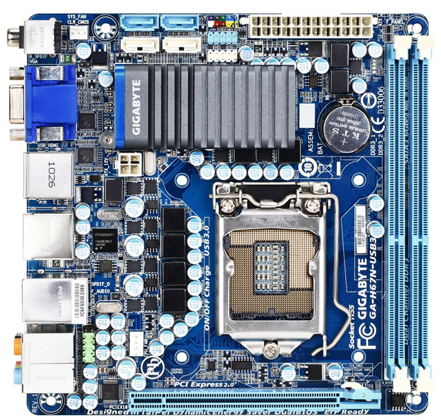 エルミタージュ秋葉原 [リリース] GIGABYTE、Intel H67チップ搭載のMini-ITXマザーボード「GA-H67N-USB3 ...
