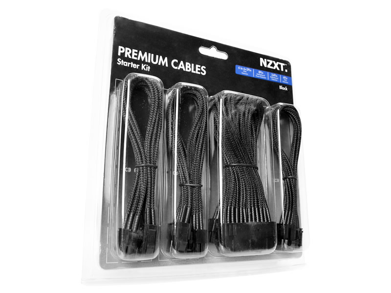 エルミタージュ秋葉原 [リリース] しなやかで取り回しが容易なスリーブケーブルキット、NZXT「Premium Cables Starter ...