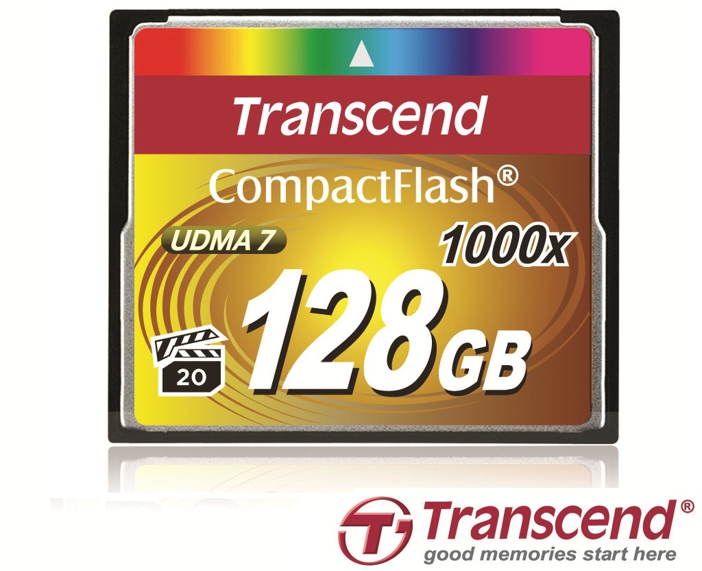 トランセンド、1,000倍速対応の超高速CFカード「CF1000」シリーズ発売 - エルミタージュ秋葉原