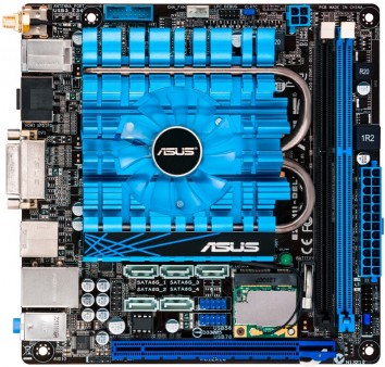 AMD E2-2000 APUオンボードのMini-ITXマザーボード、ASUSTeK「E2KM1I-DELUXE」 - エルミタージュ秋葉原