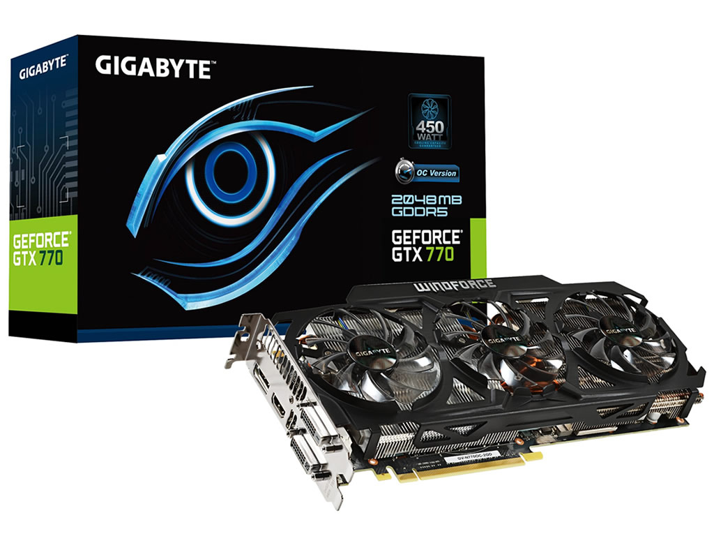GIGABYTE、”WINDFORCE 3X”搭載のGeForce GTX 770 OC「GV-N770OC-2GD」 - エルミタージュ秋葉原