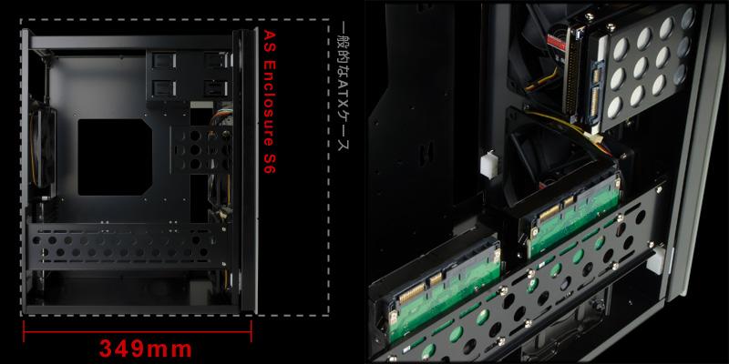 アビー、化研アルマイトで仕上げた極短ATXケースの“閃光モデル”「AS Enclosure S6G」発売開始 - エルミタージュ秋葉原