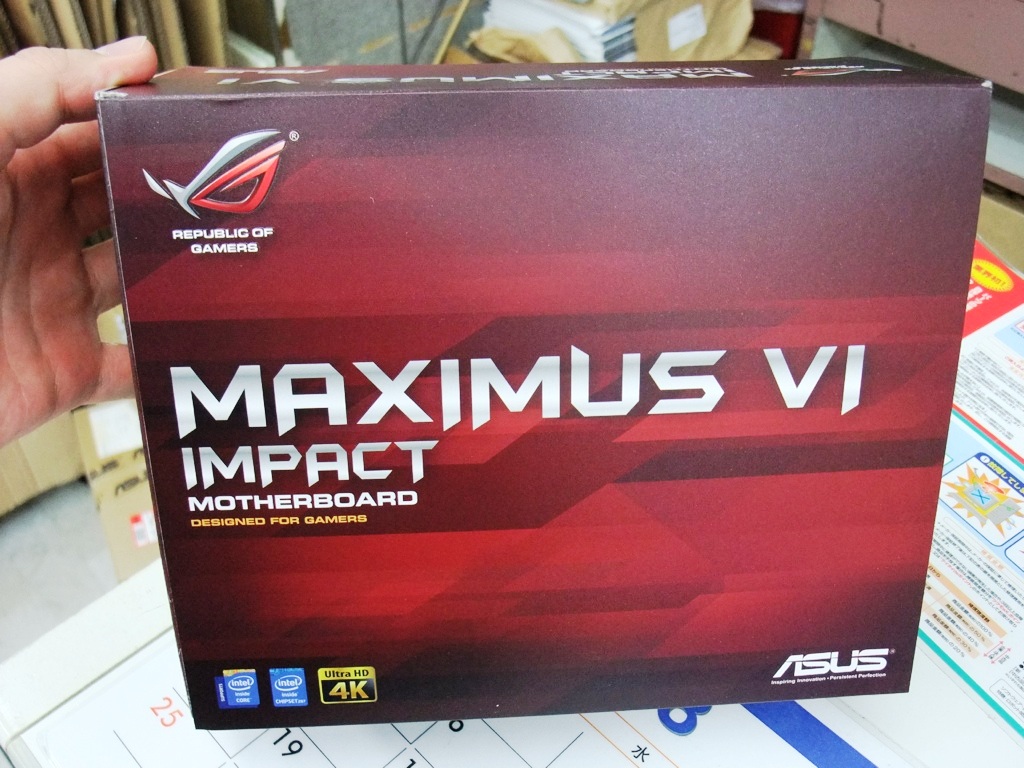 「R.O.G.」シリーズ初のMini-ITXマザーボード、ASUSTeK「MAXIMUS VI IMPACT」31日一斉発売 - エルミタージュ秋葉原