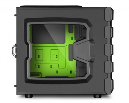 400mmオーバーのVGAを搭載できるゲーミングミドルタワー、Sharkoon「Bulldozer」シリーズ - エルミタージュ秋葉原