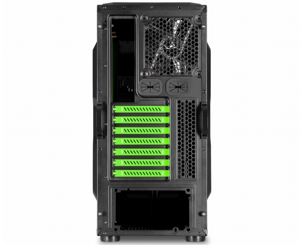 400mmオーバーのVGAを搭載できるゲーミングミドルタワー、Sharkoon「Bulldozer」シリーズ - エルミタージュ秋葉原