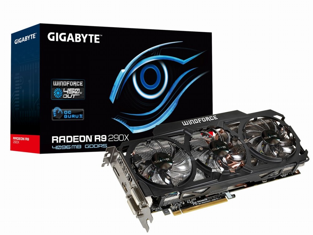 年内ギリギリ登場。「WINDFORCE 3X」クーラー搭載R9 290Xグラフィックス、GIGABYTE「GV-R929XOC-4GD ...