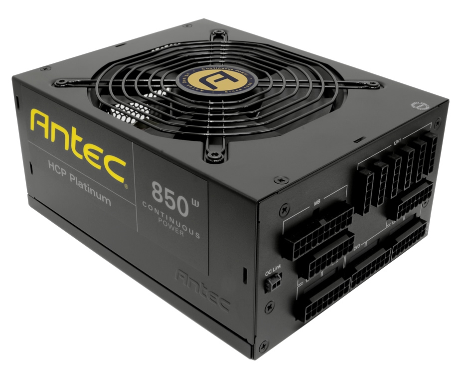 Antec、80PLUS PLATINUM認証850W電源ユニット「HCP-850 Platinum」発売 - エルミタージュ秋葉原