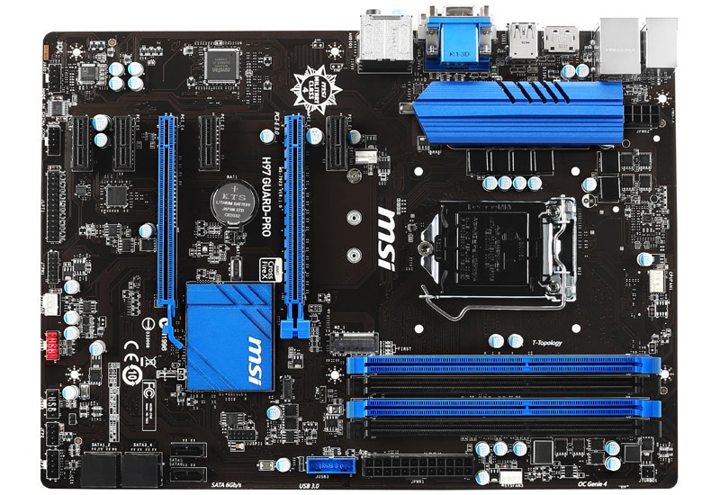 売価約1万円のH97チップ搭載ATXマザーボード、MSI「H97 GUARD-PRO」「H97 PC Mate」 - エルミタージュ秋葉原