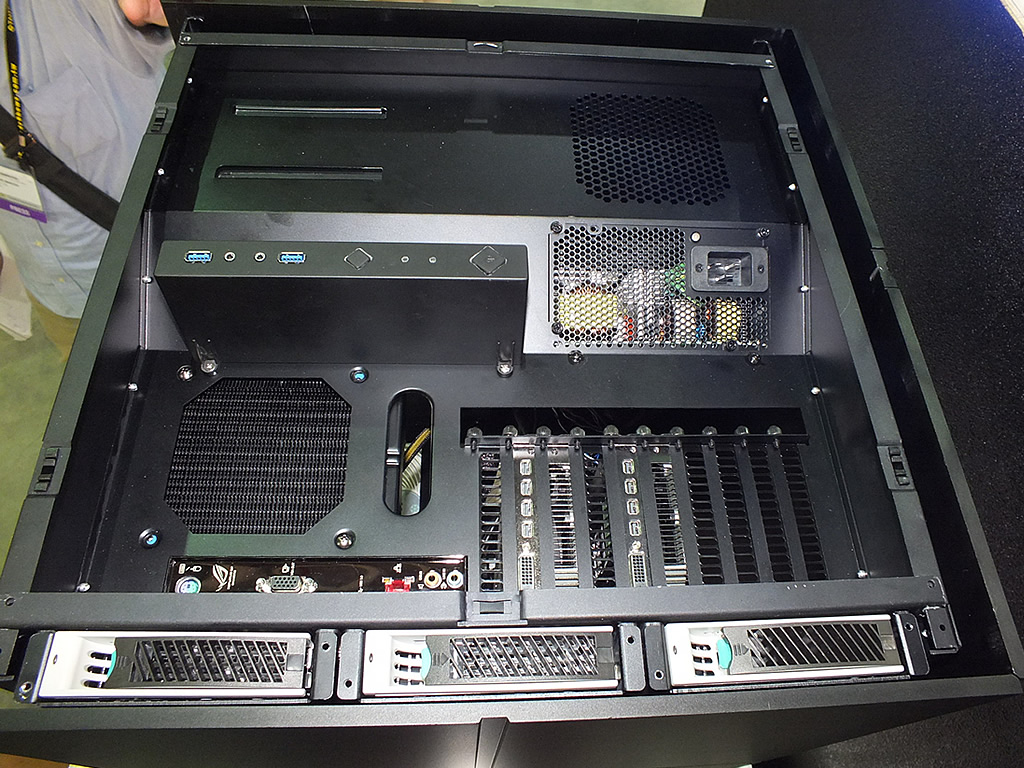 【COMPUTEX】120mmラジエターが9個マウント可能？SilverStoneド迫力のコンセプトモデル「TJ12」 - エルミタージュ秋葉原