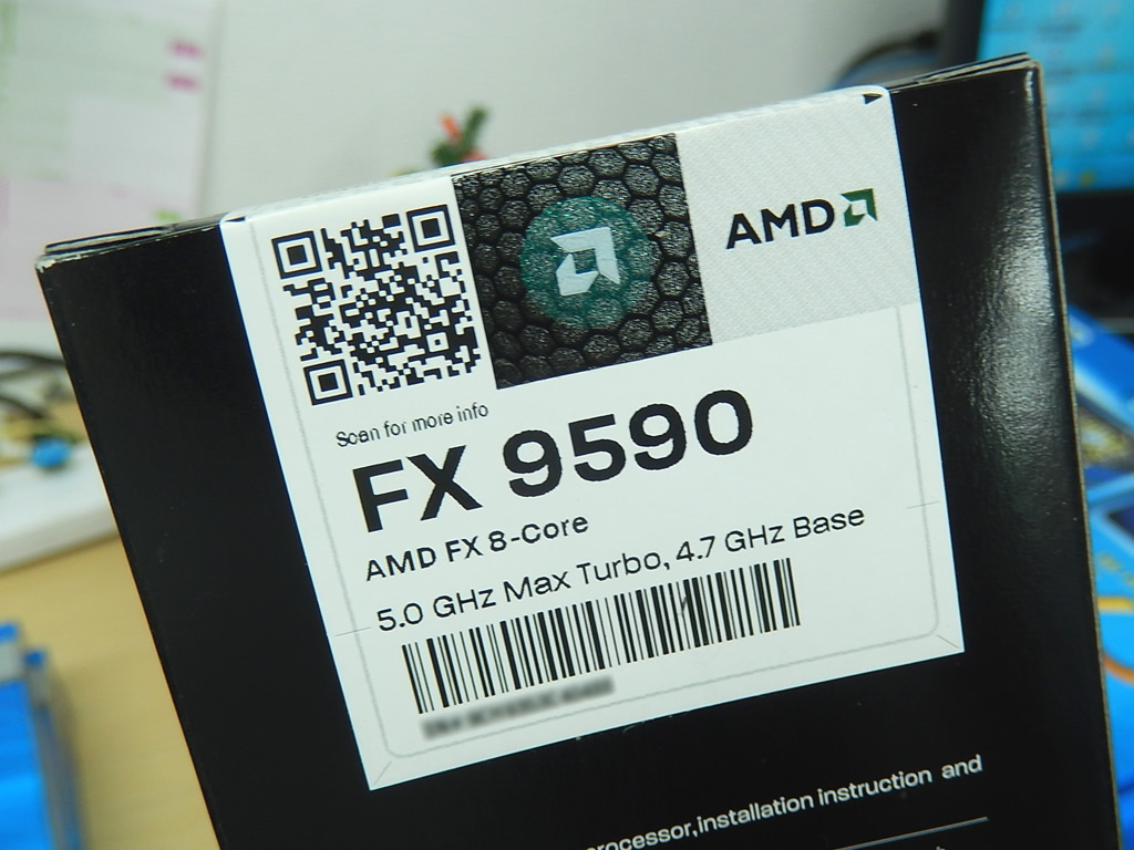 AMD、世界初最大5GHz動作「FX-9590」BOX版の単体発売がスタート - エルミタージュ秋葉原