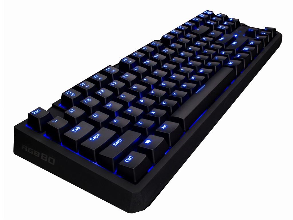 Rosewill、4色イルミネーションに対応するゲーミングメカニカル「RGB80」リリース - エルミタージュ秋葉原