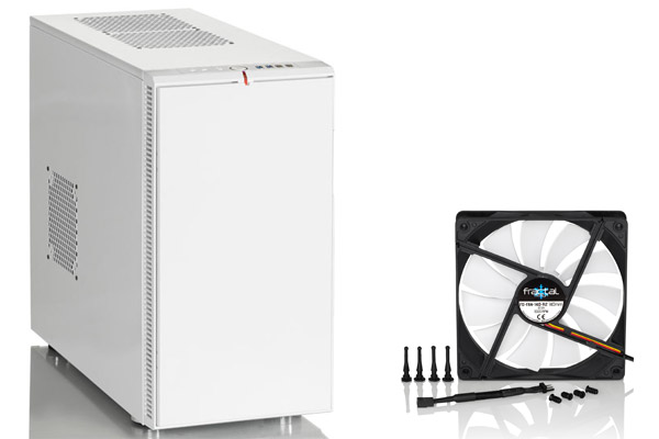 アスク、Fractal Design「Define R4 White」に140mmファン同梱の数量限定モデル発売 - エルミタージュ秋葉原