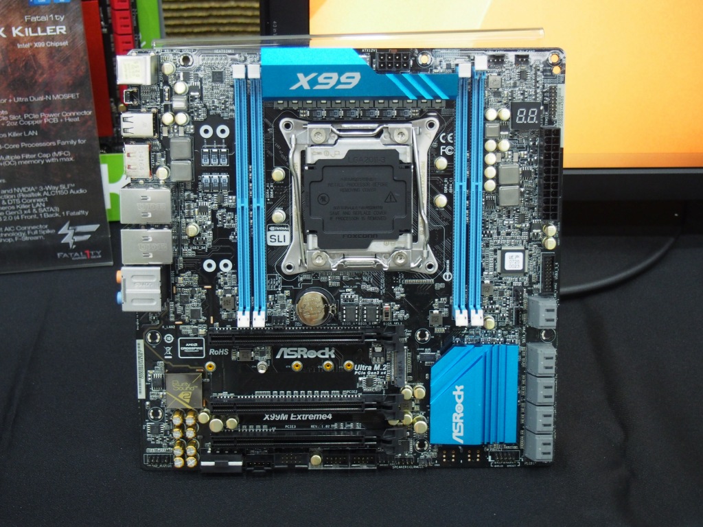 ASRock、国内未発表モデルも登場したIntel X99マザーボードお披露目イベント開催 - エルミタージュ秋葉原