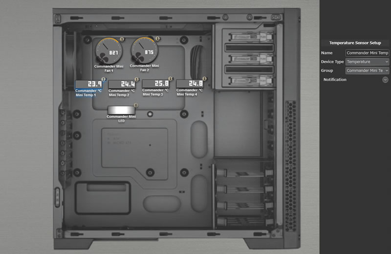 システム管理＆モニタリングツール、CORSAIR「Commander Mini」2月7日発売 - エルミタージュ秋葉原