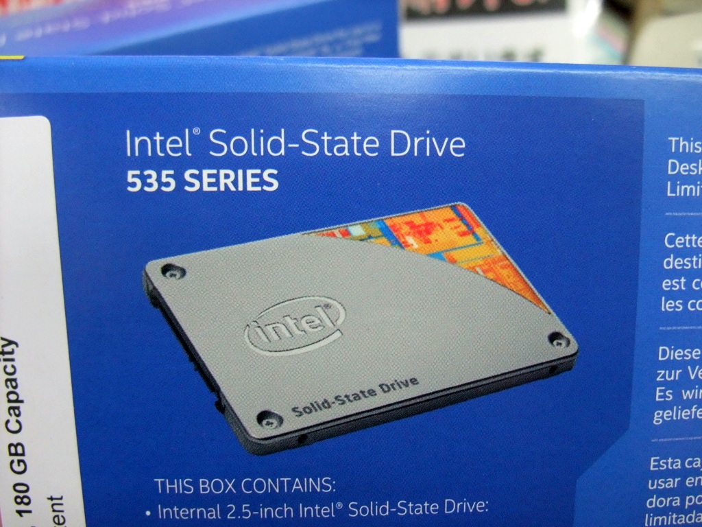 16nm MLC NAND採用のメインストリーム向けSSD、「Intel SSD 535」シリーズ9日（土）発売 - エルミタージュ秋葉原