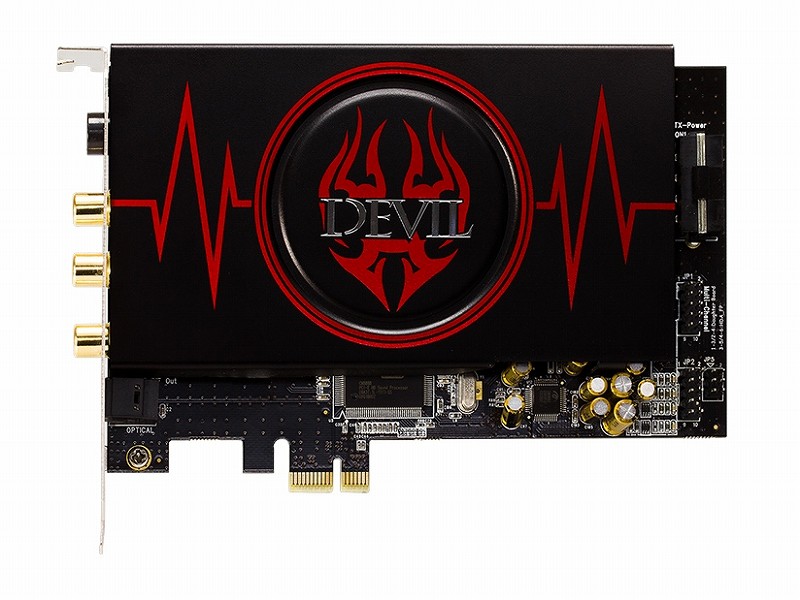 S/N比124dB、低ノイズ設計のPowerColor製ハイレゾサウンドカード「DEVIL HDX Sound Card」リリース ...