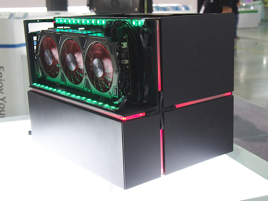 【COMPUTEX】グラフィックスカードが主役のMini-ITXケースその1。Deepcool「GameStorm」 - エルミタージュ秋葉原