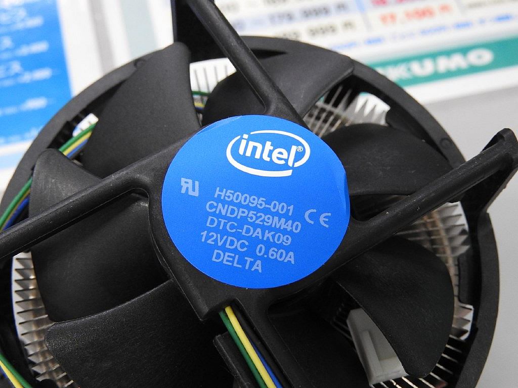 【アキバ入荷情報】Skylake対応のIntel純正CPUクーラー「BXTS15A」はずいぶんデカい - エルミタージュ秋葉原