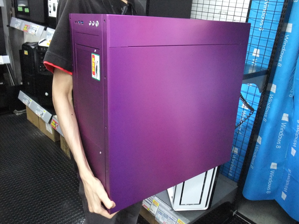 パープルカラーのアルミ製フルタワー、Abee「AS Enclosure X5LE」アキバに登場 - エルミタージュ秋葉原
