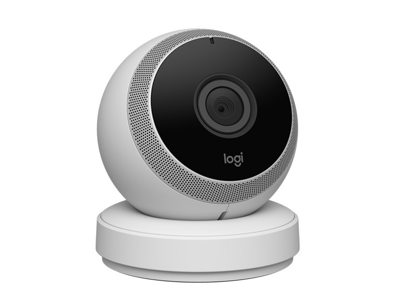 外出先からスマホで映像が見られる、Logitechのホームカメラ「Logi Circle Portable Home Connection ...