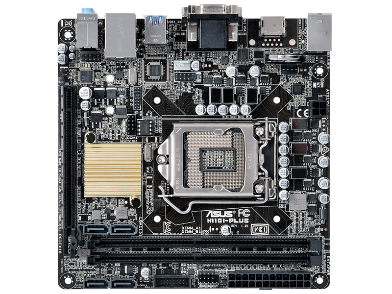 ASUS、「5X PROTECTION II」仕様のH110搭載Mini-ITXマザーボード「H110I-PLUS」 - エルミタージュ秋葉原