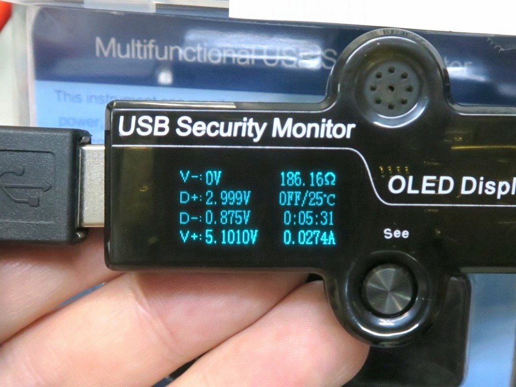 なんと最大30Vまで対応。抵抗値も計測できて有機EL画面搭載、かつてなく多機能なUSBチェッカーが登場 - エルミタージュ秋葉原