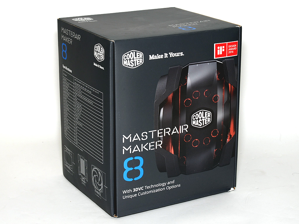 狙いは空冷最上位。Cooler Master「MasterAir Maker 8」を試す - エルミタージュ秋葉原