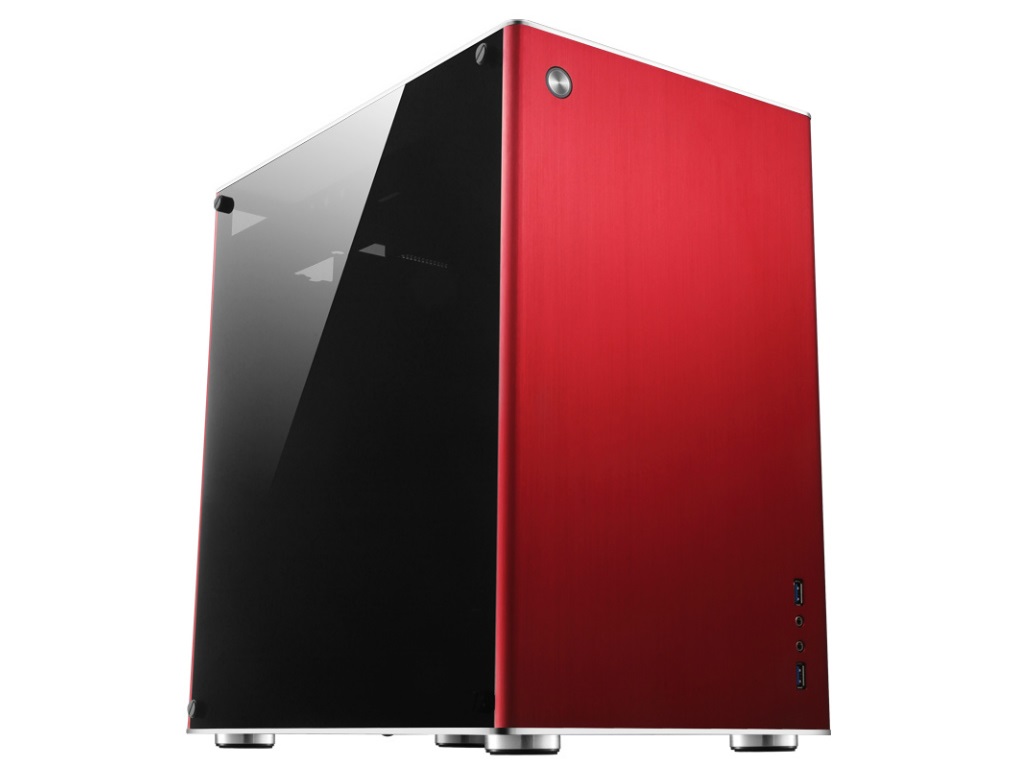 JONSBO、マザーボード垂直配置の強化ガラスパネル採用ミニタワー「VR2」シリーズ - エルミタージュ秋葉原