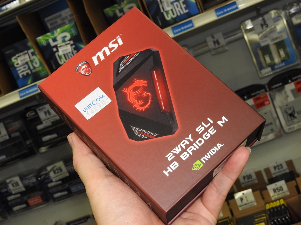 MSI、GTX 10シリーズ向けLED内蔵SLI HBブリッジ「2WAY SLI HB BRIDGE」15日発売 - エルミタージュ秋葉原