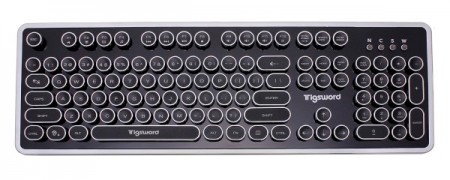 上海問屋、安定して打てる重厚ボディ採用のタイプライター風メカニカルキーボード発売 - エルミタージュ秋葉原