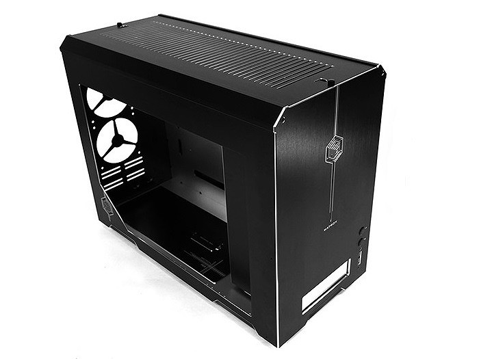 90°倒立レイアウト採用、韓国MEGからスタイリッシュアルミケース「WATRON」登場 - エルミタージュ秋葉原