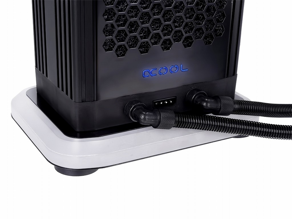 360mmラジエターやデュアルポンプ内蔵。CPUとVGAを圧倒的に冷やす、Alphacoolの外付け水冷「Eiswand 360 ...