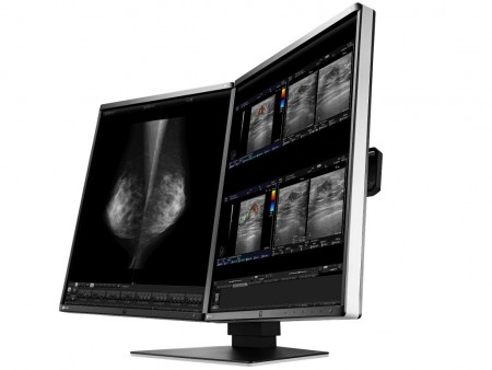 5メガ液晶を2枚搭載する医科用ディスプレイシステム、EIZO「RadiForce RX560 MammoDuo」 - エルミタージュ秋葉原