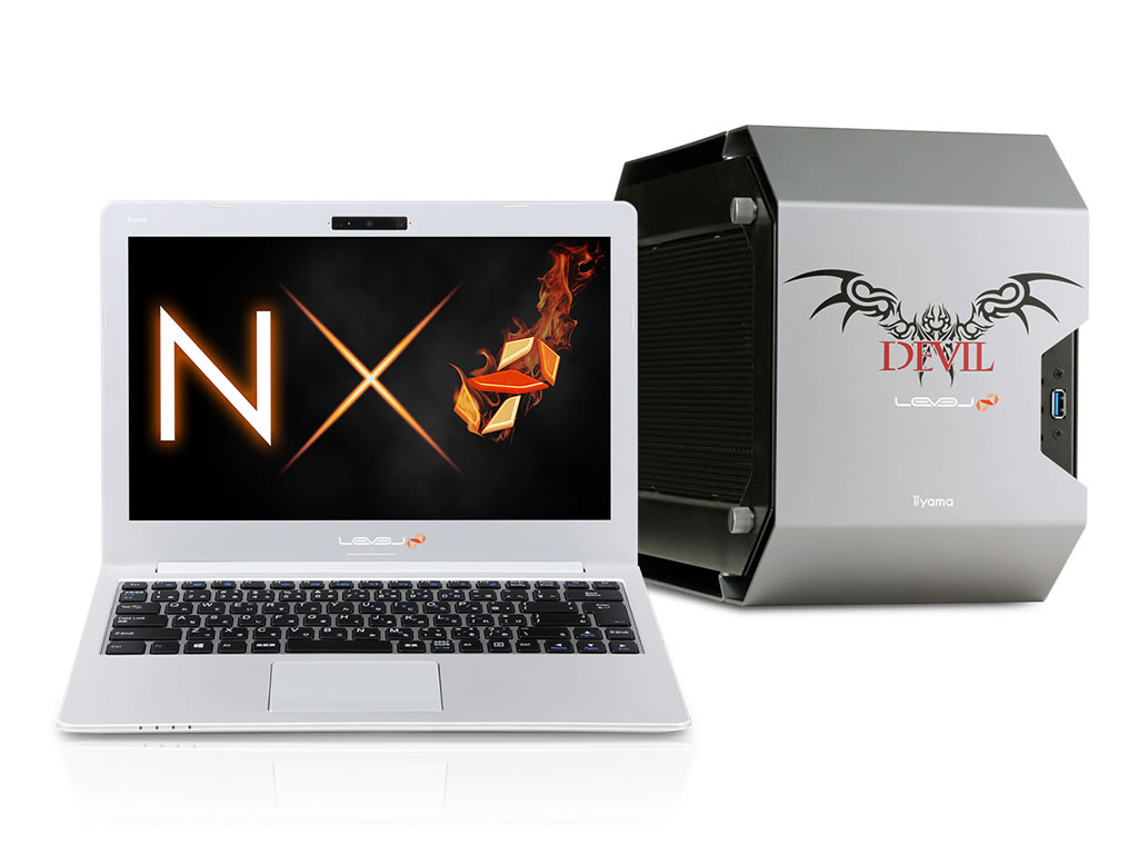 LEVEL∞、「PowerColor DEVIL BOX」付属の13型ノートPCが税抜199,980円より - エルミタージュ秋葉原