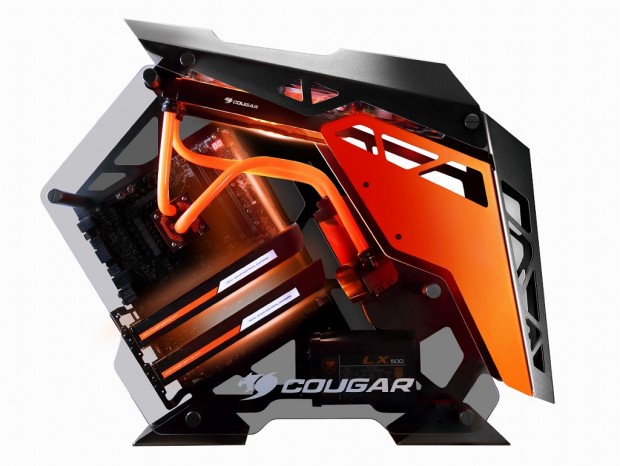 強化ガラスとアルミニウム採用のオープンフレームPCケース「COUGAR CONQUER」10日発売 - エルミタージュ秋葉原