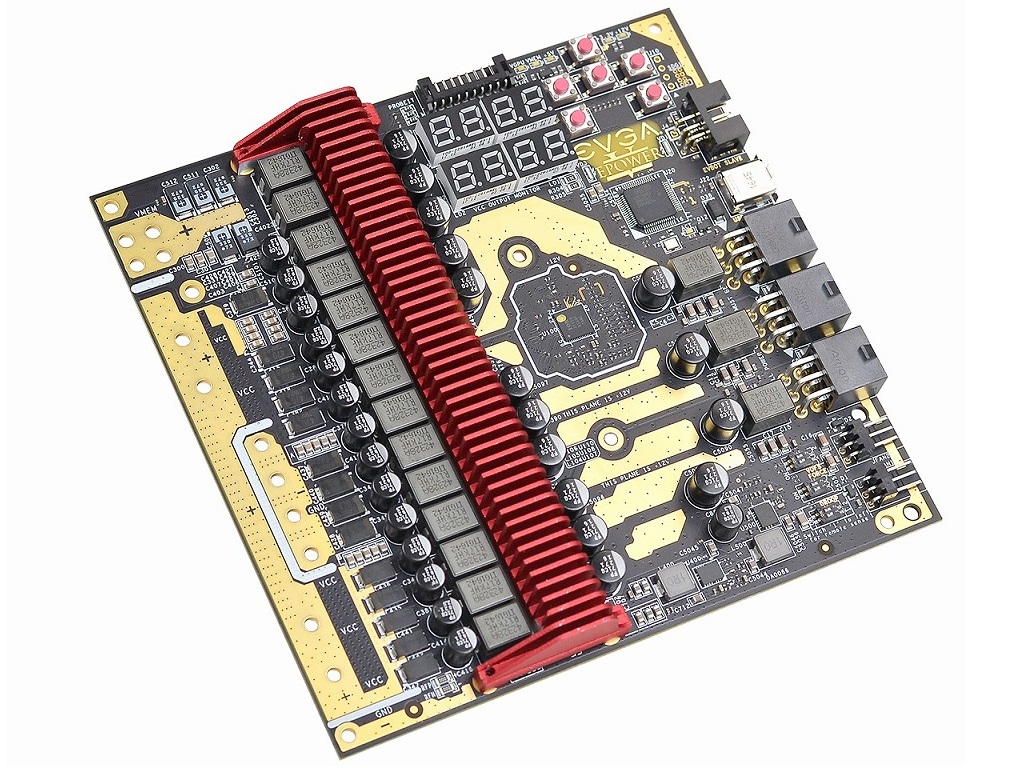 VGA向け12+2フェーズ外部電源ボード、EVGA「EPOWER V」 - エルミタージュ秋葉原