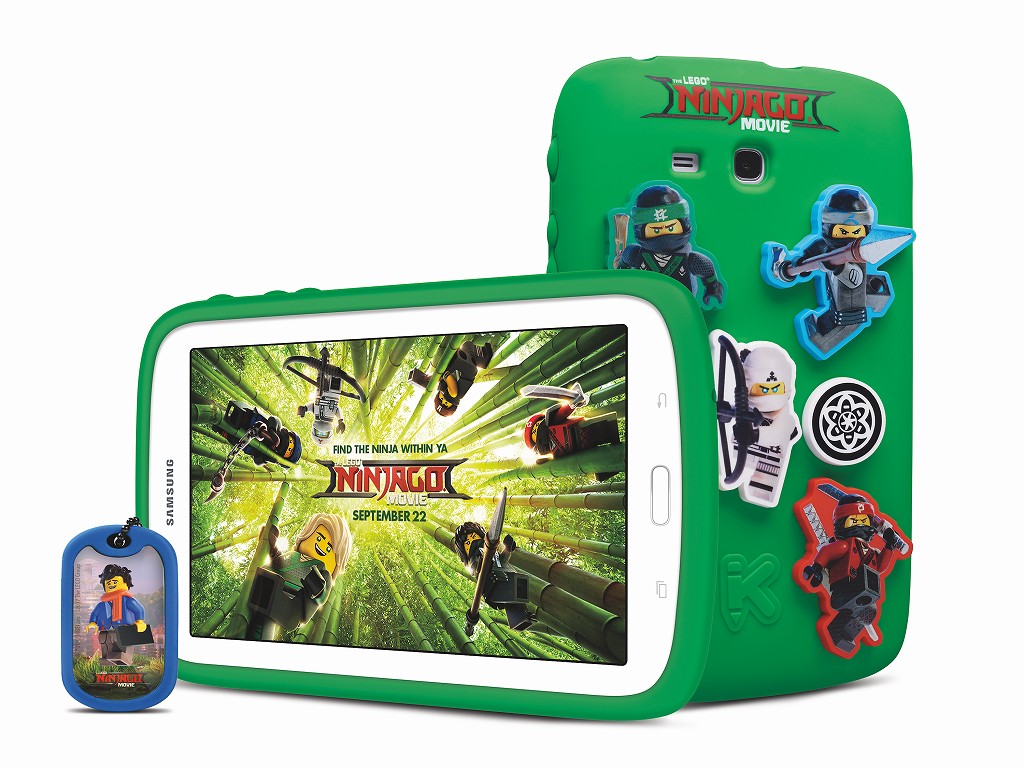 Samsung「Galaxy Kids Tablet 7.0」に“THE LEGO NINJAGO MOVIE”仕様7インチの子供向け ...
