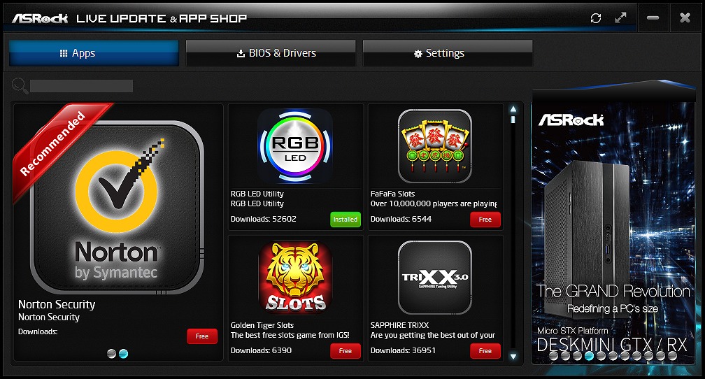 「A-Tuning」など、3つに大別されるASRock製マザーボード謹製ユーティリティ - エルミタージュ秋葉原