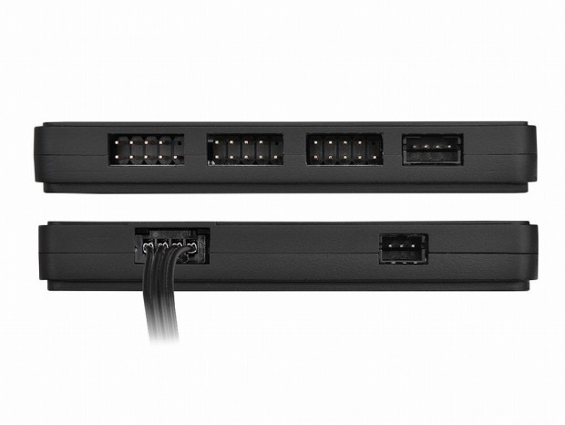 9台のデバイスを接続できるLEDコントローラ、Thermaltake「TT Sync Controller」 - エルミタージュ秋葉原