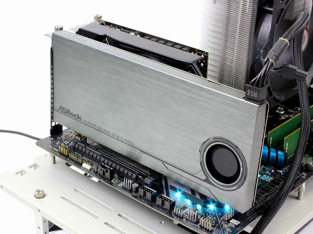 ASRock「Ultra Quad M.2 Card」で構築するNVMe SSD×4の究極RAIDストレージ - エルミタージュ秋葉原
