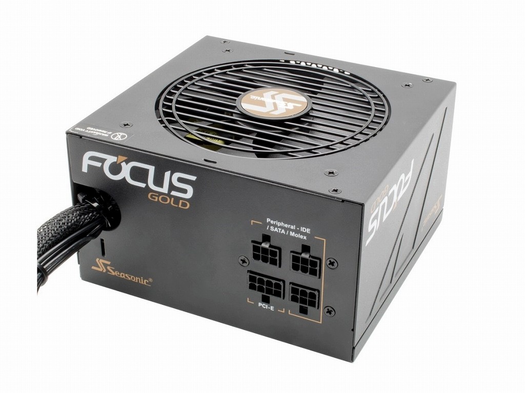 セミモジュラーの手頃なGOLD認証電源「FOCUS」シリーズがSea Sonicから発売 - エルミタージュ秋葉原