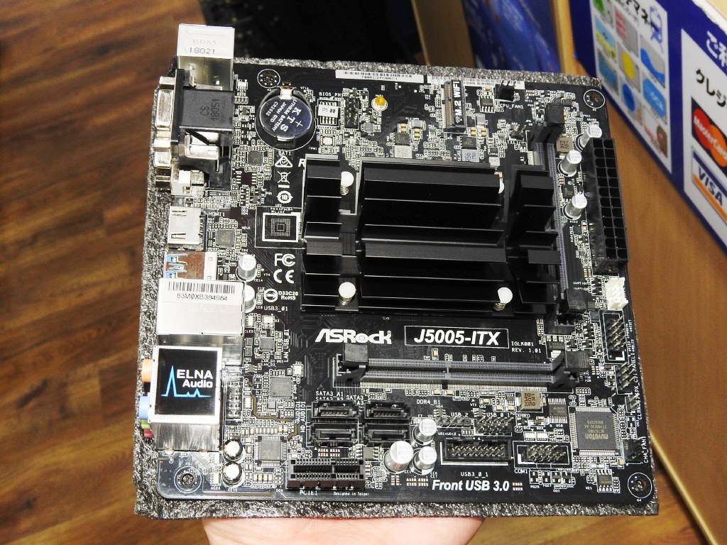 「Pentium Silver J5005」搭載ファンレスMini-ITXがASRockから発売 - エルミタージュ秋葉原