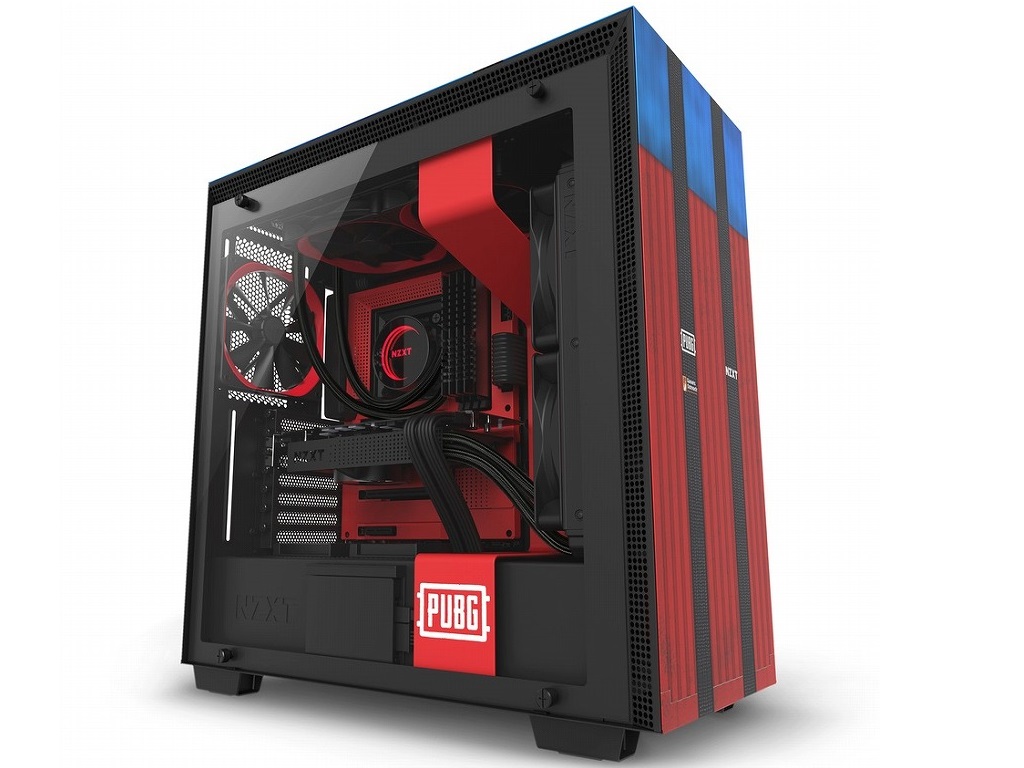NZXT、数量限定の「PUBG」コラボPCケース「H700 PUBG Limited Edition」 - エルミタージュ秋葉原