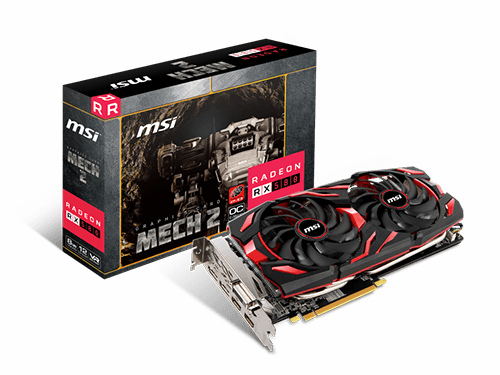 MSI、Radeon RX 580/570を搭載する新VGA「MECH 2」シリーズ発表 - エルミタージュ秋葉原