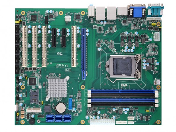 4本のPCIスロットを搭載するIntel Q370マザーボード、Axiomtek「IMB523」 - エルミタージュ秋葉原