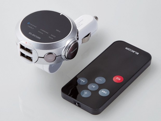 エレコム、141chフルチャンネル対応の混線しにくいBluetooth FMトランスミッター発売 - エルミタージュ秋葉原