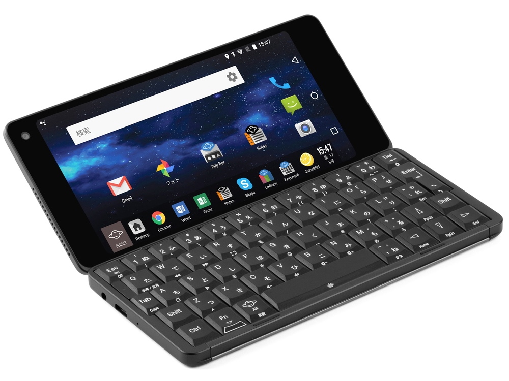 QWERTYキー搭載の「Gemini PDA」に日本語かな印字モデルが登場 - エルミタージュ秋葉原